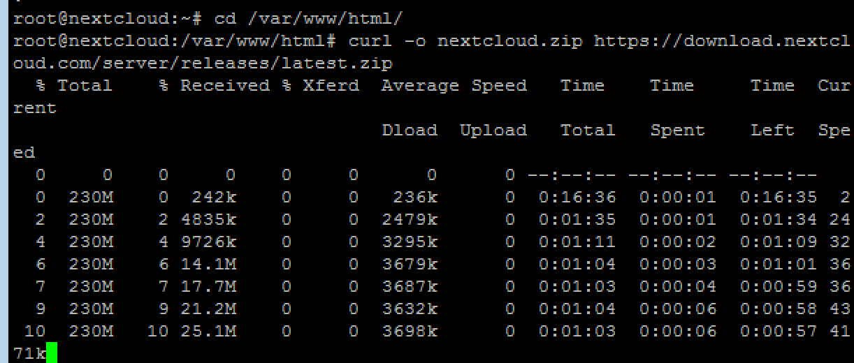Guide de Configuration NextCloud
